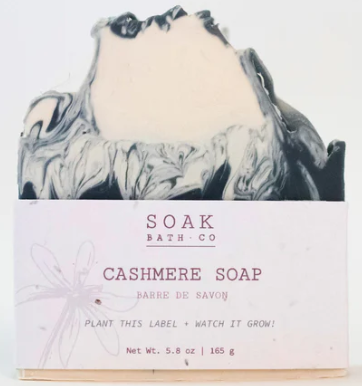 SOAK Bath Co. - Cashmere Soap Bar | Basswood Lake Outfitters