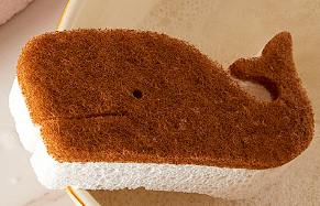 Whales Two-Tone Scouring Sponges | Basswood Lake Outfitters